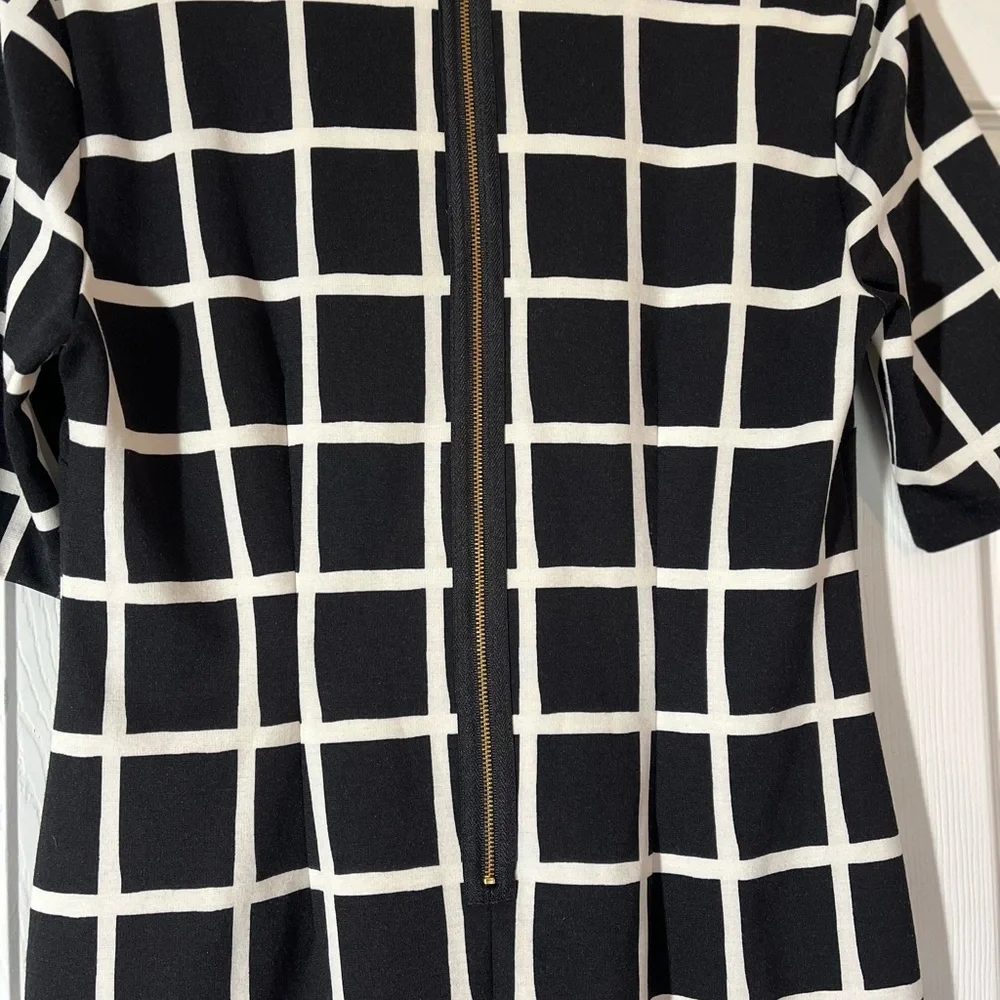Cato | Dresses | Cato Black And White Checkered Sheath Dress | Poshmark
